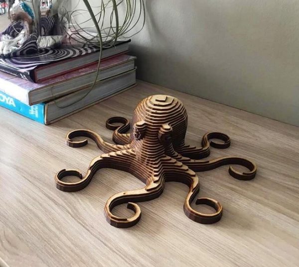 Vetor Maker - Arquivo DXF Gratuito para Corte a Laser em Madeira